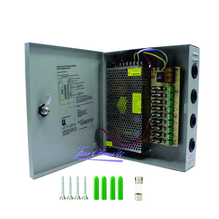 Power Supply Box 10 AMPS, 12V DC, for CCTV. – Mitobi Tech Shop